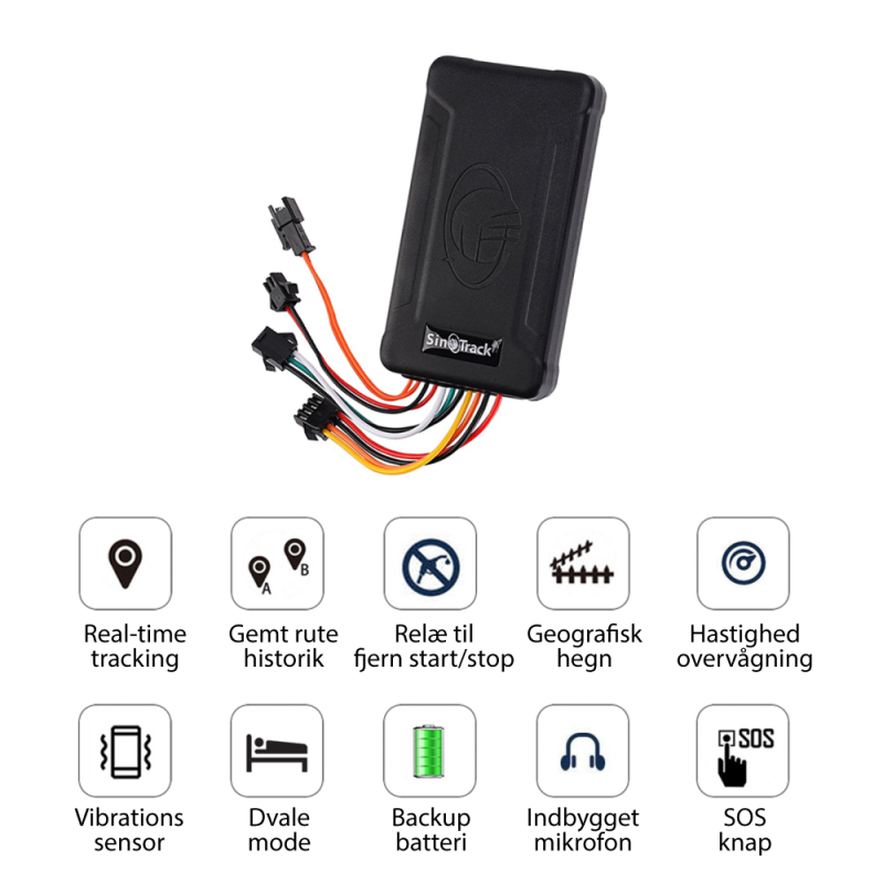 GPS tracker til flådestyring med real-time tracking - Qsmart.dk