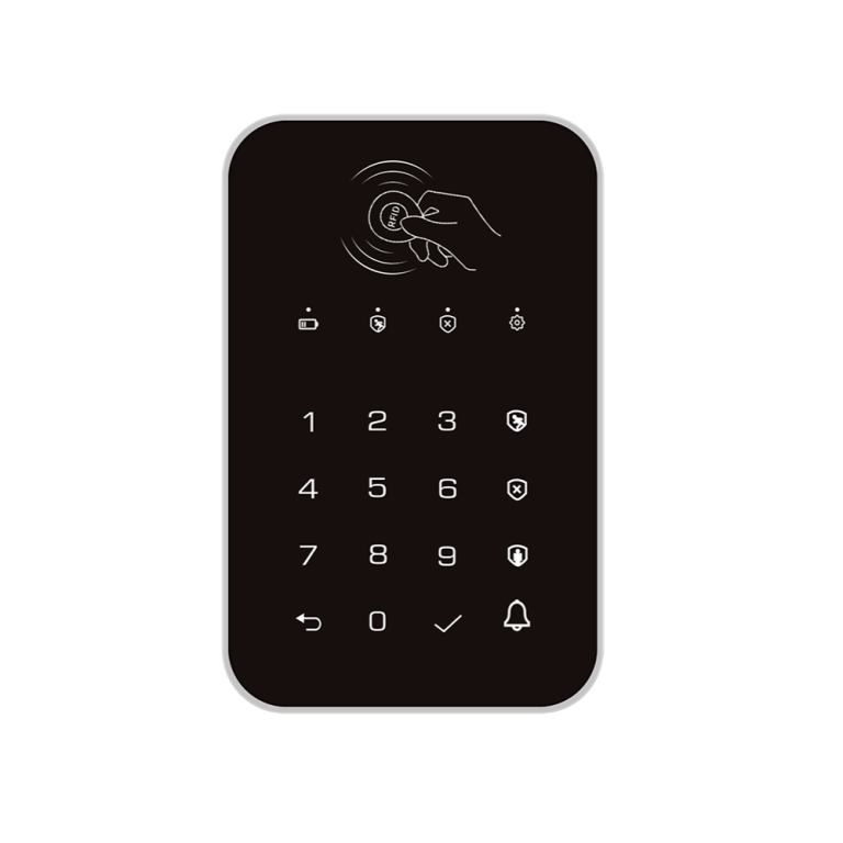 DanGear keypad med RFID brik til alarmsystem